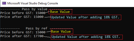 Ref Vs Out Parameter In C 8181